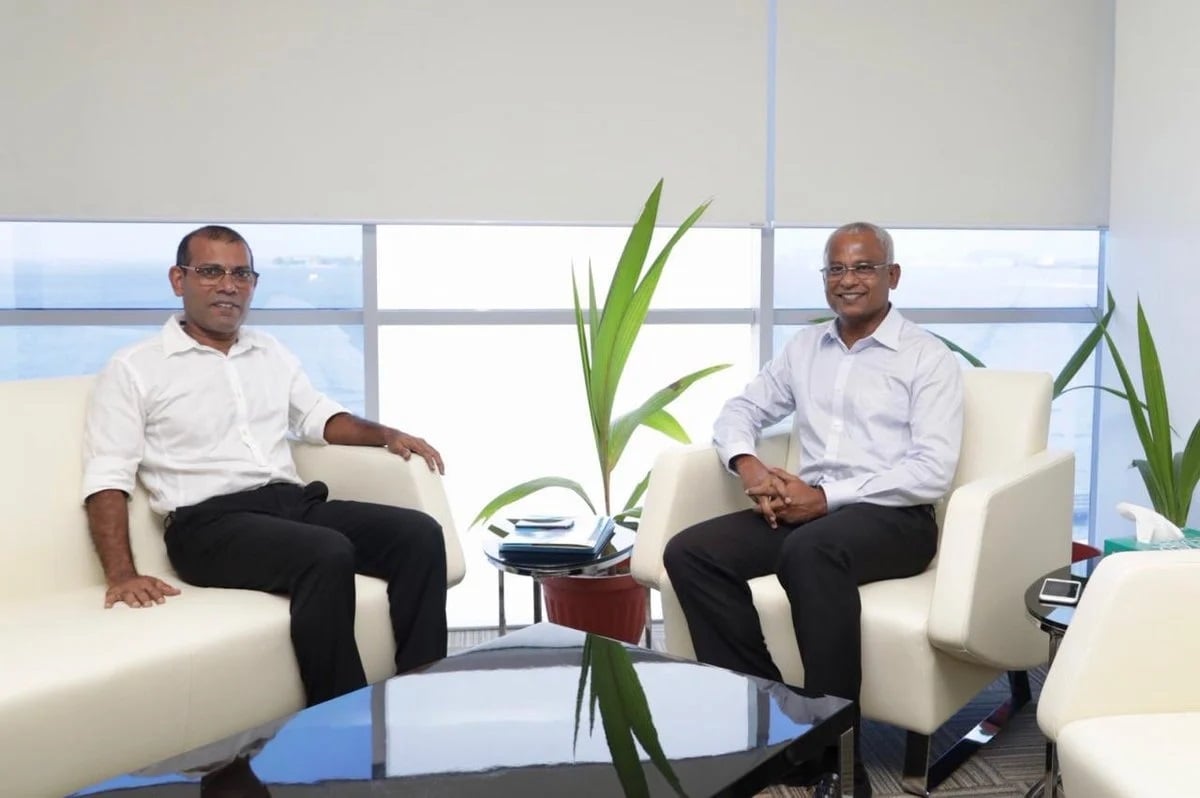 Ras Online - އެމްޑީޕީން ވަކިކުރަން ޖެހެނީ ރައީސް ޞާލިޙް: ރައީސް ނަޝީދު