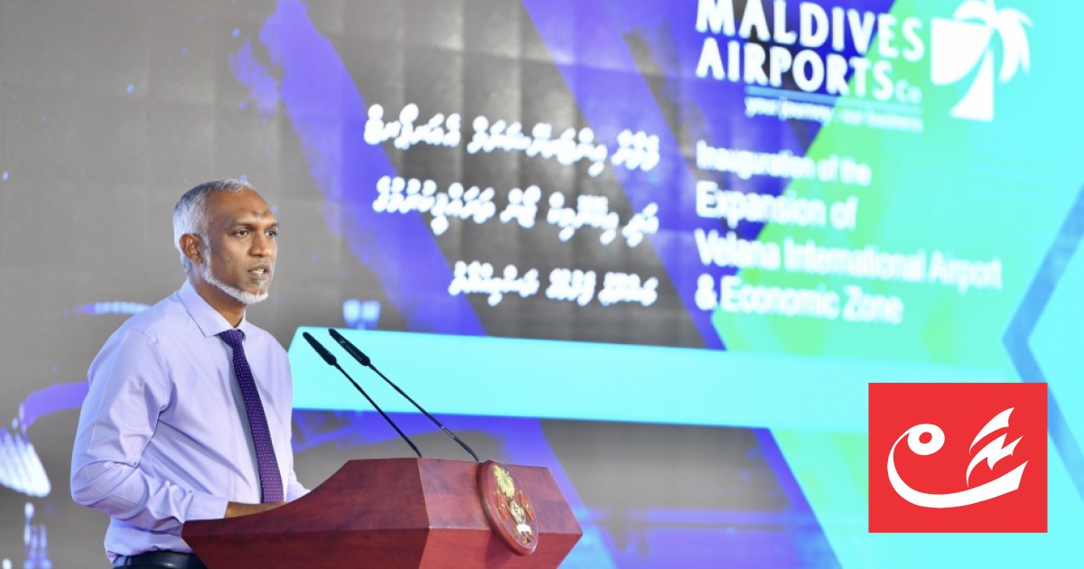 Ras Online - President pledges to develop Funadhoo Island as an ...